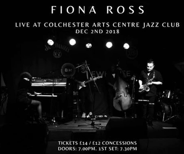 Featured gig: Fiona Ross, Colchester Arts Jazz Centre, UK – Dec 02nd ...